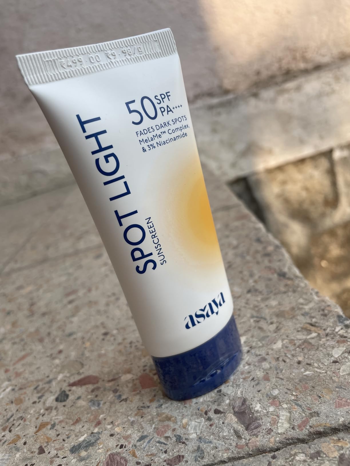 Asaya Spot Light Sunscreen SPF 50 PA++++ | UVA/B Blue Light Protect ...