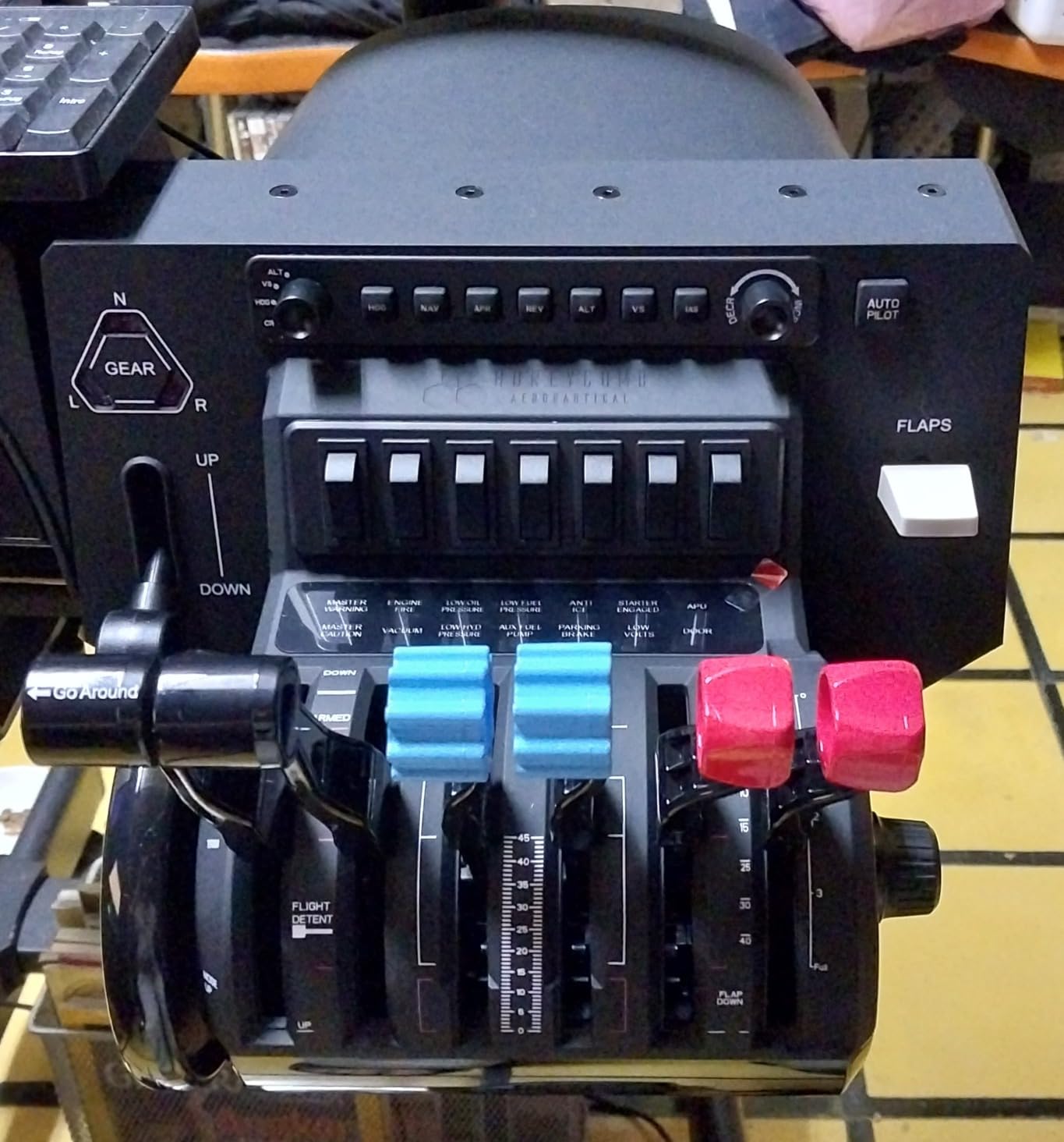 Honeycomb Alpha Honeycomb Bravo Flight Simulator Throttle Quadrant - 6 ...