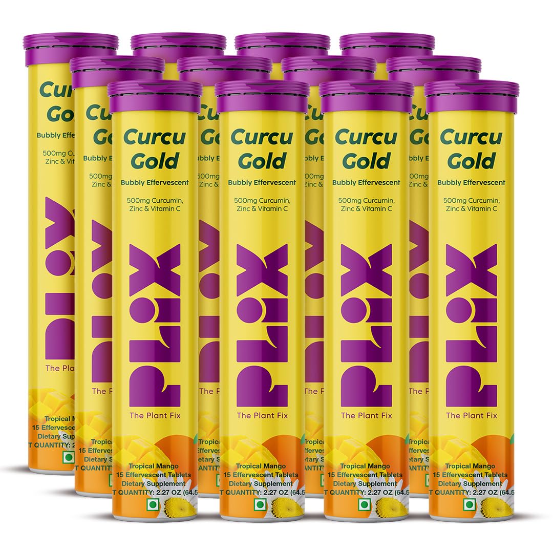 Buy Curcumin Effervescent s 500mg with Zinc and C for Acne-Free Radiant ...