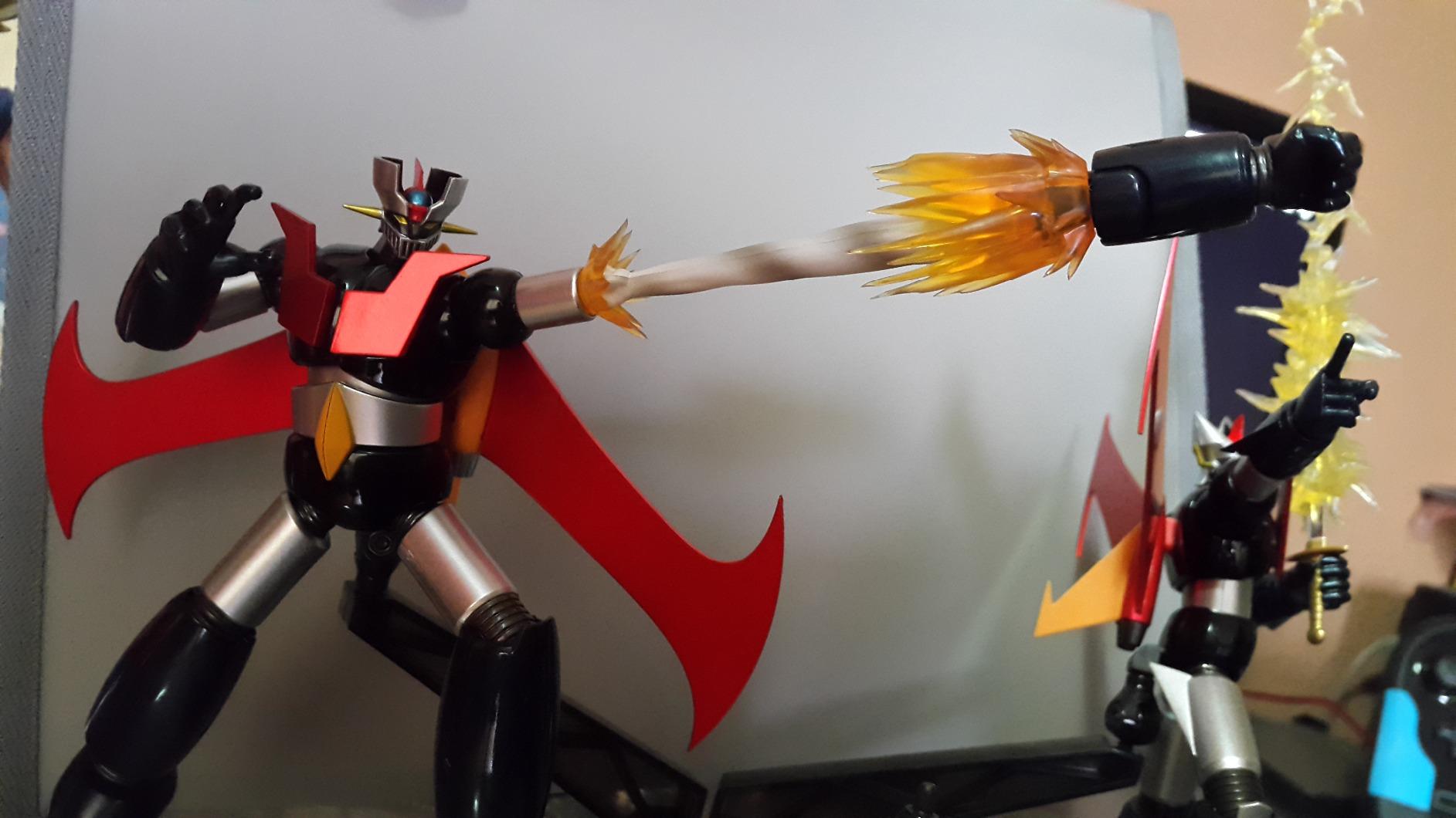 Amazon.com: Bandai Tamashii Nations Mazinger Weapon Set - Super Robot ...