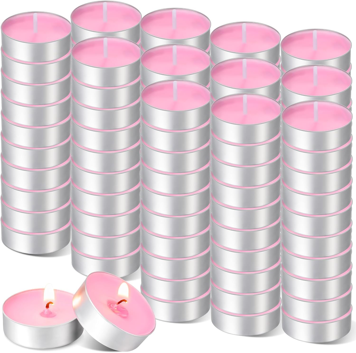 Amazon.com: MTLEE 300 Pieces 4-5 Hour Scented Tea Lights Candles Bulk ...