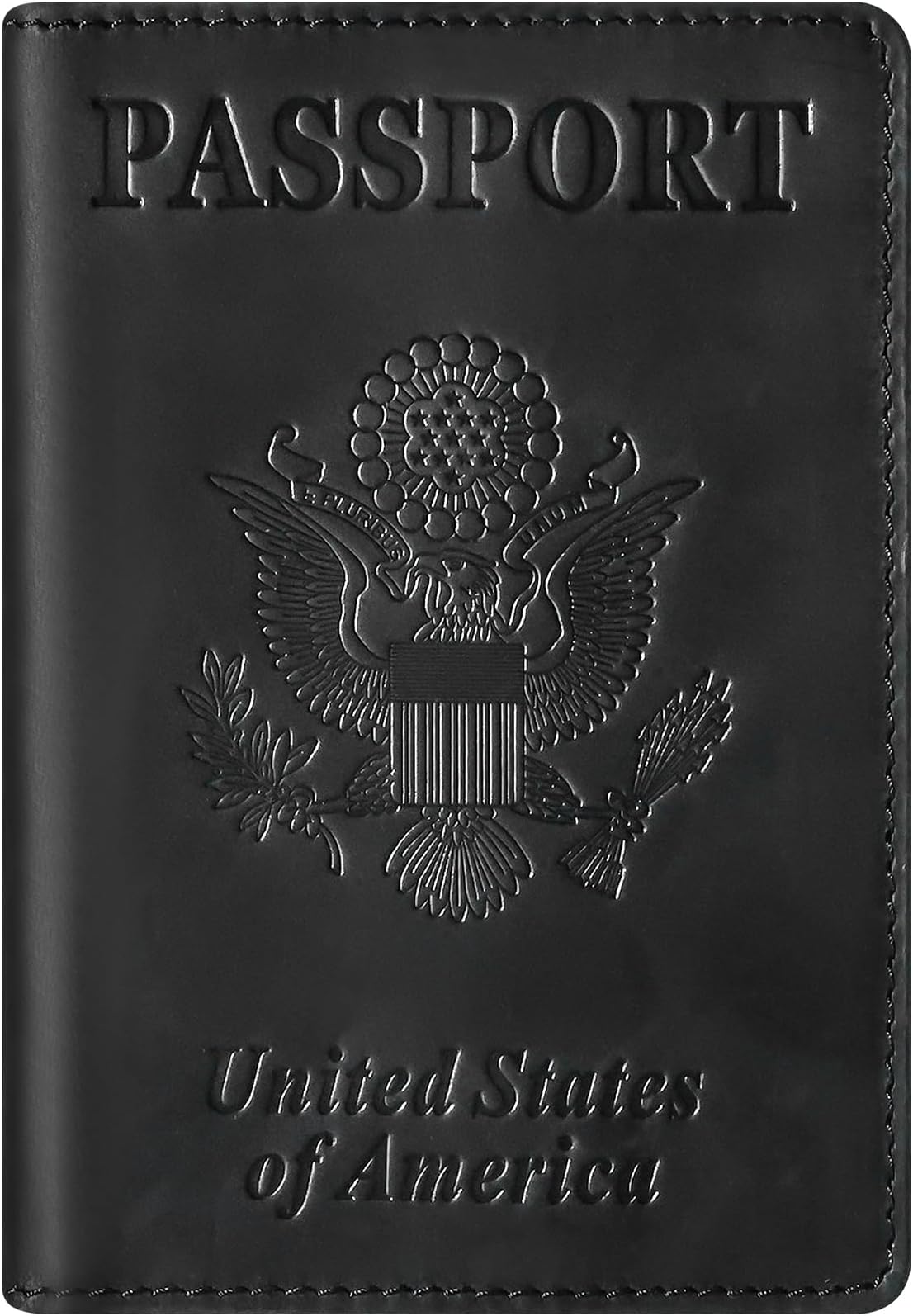 Amazon.com | Shvigel US Leather Passport Book Cover - Thin American ...