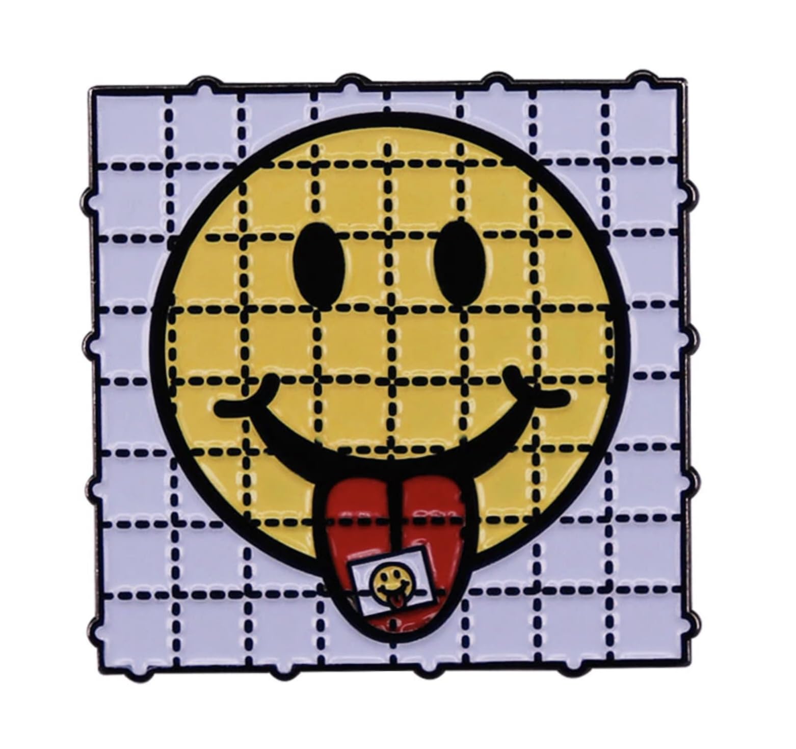 Amazon.com: LSD Smiley Acid Face Stamp Tongue Drugs Trip Trippy 1.2 ...