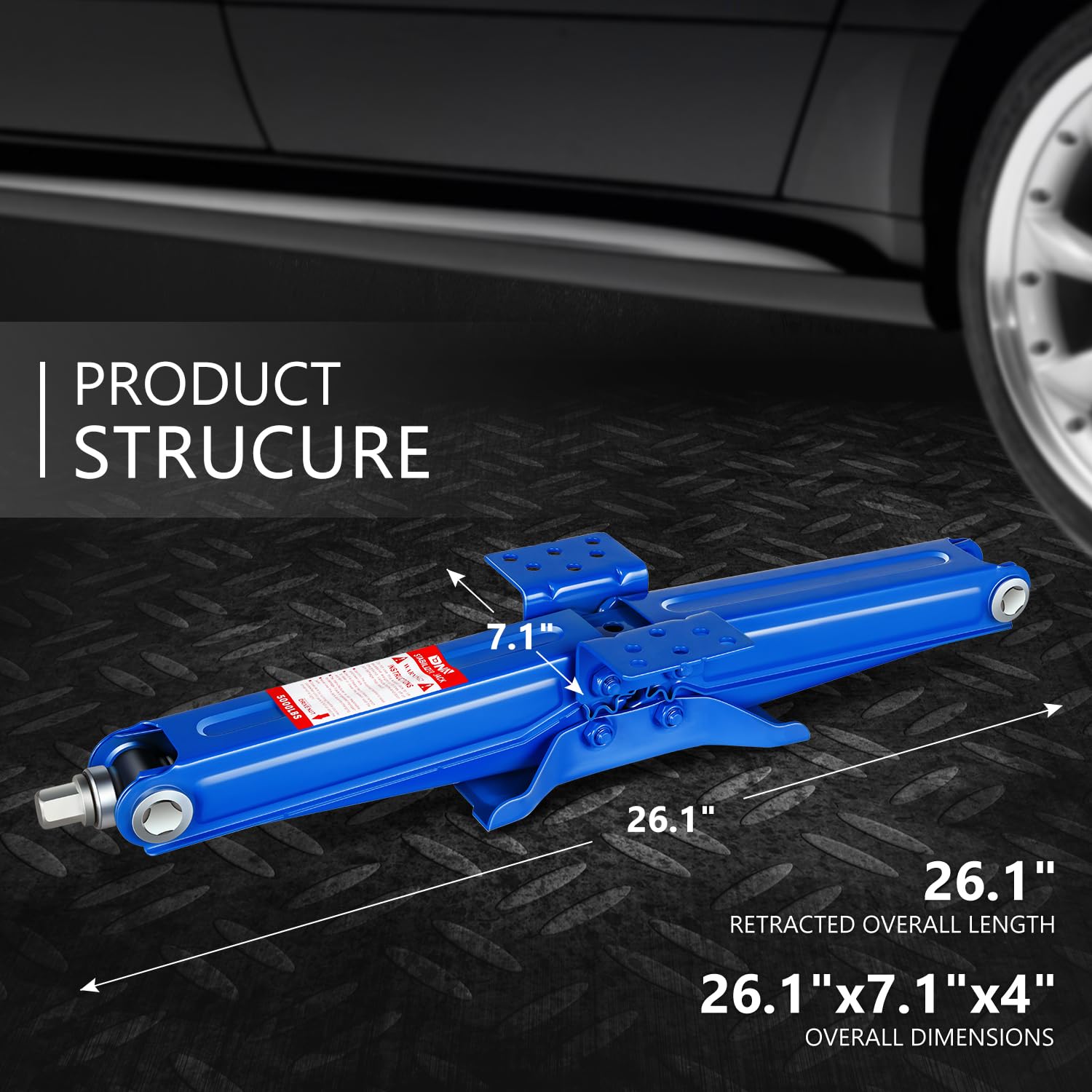 Snapklik.com : DNA MOTORING 2-Pack 5000lbs RV Trailer Stabilizer ...