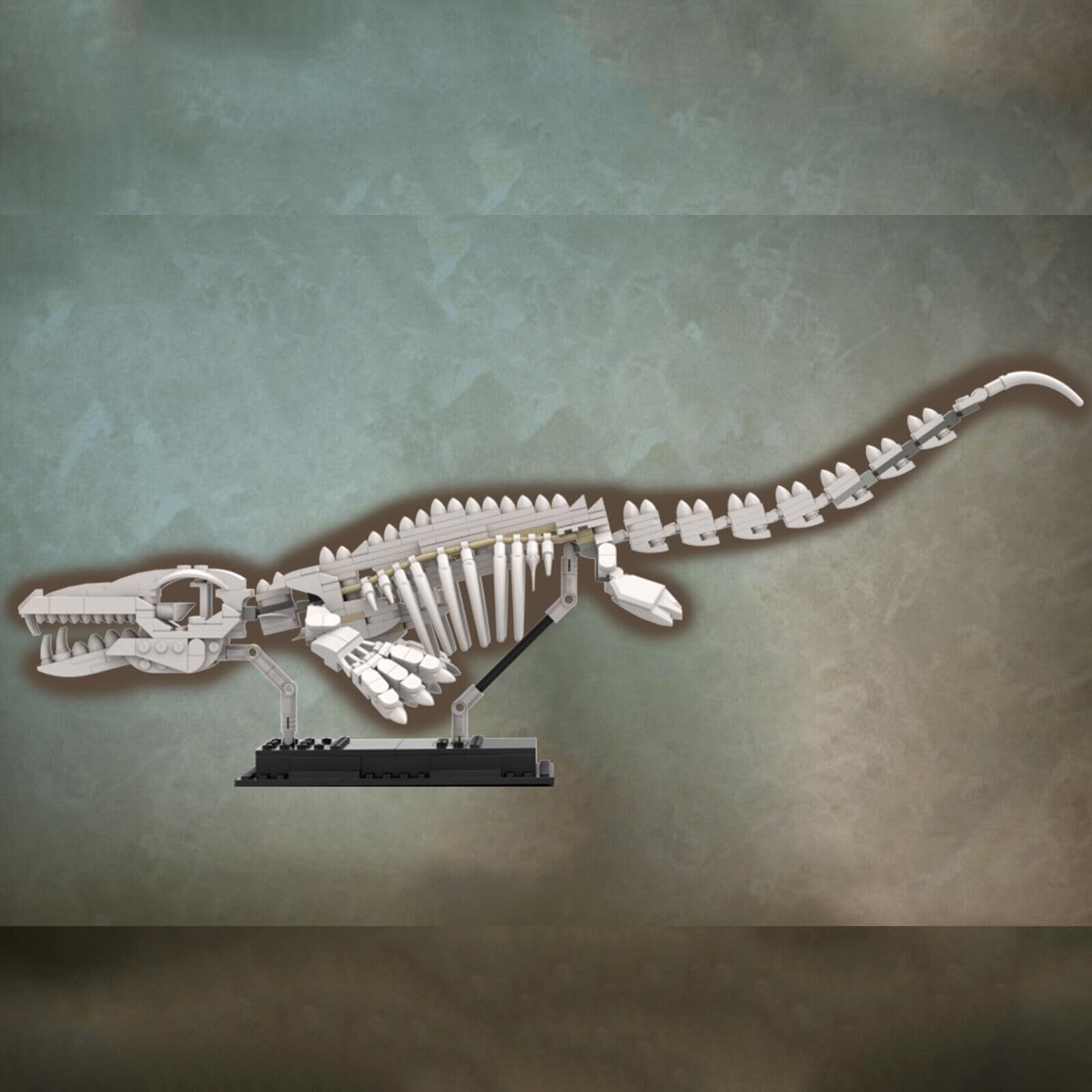 Esqueleto De Mosasaurio Hallan Restos De Gigantesco Reptil Marino En