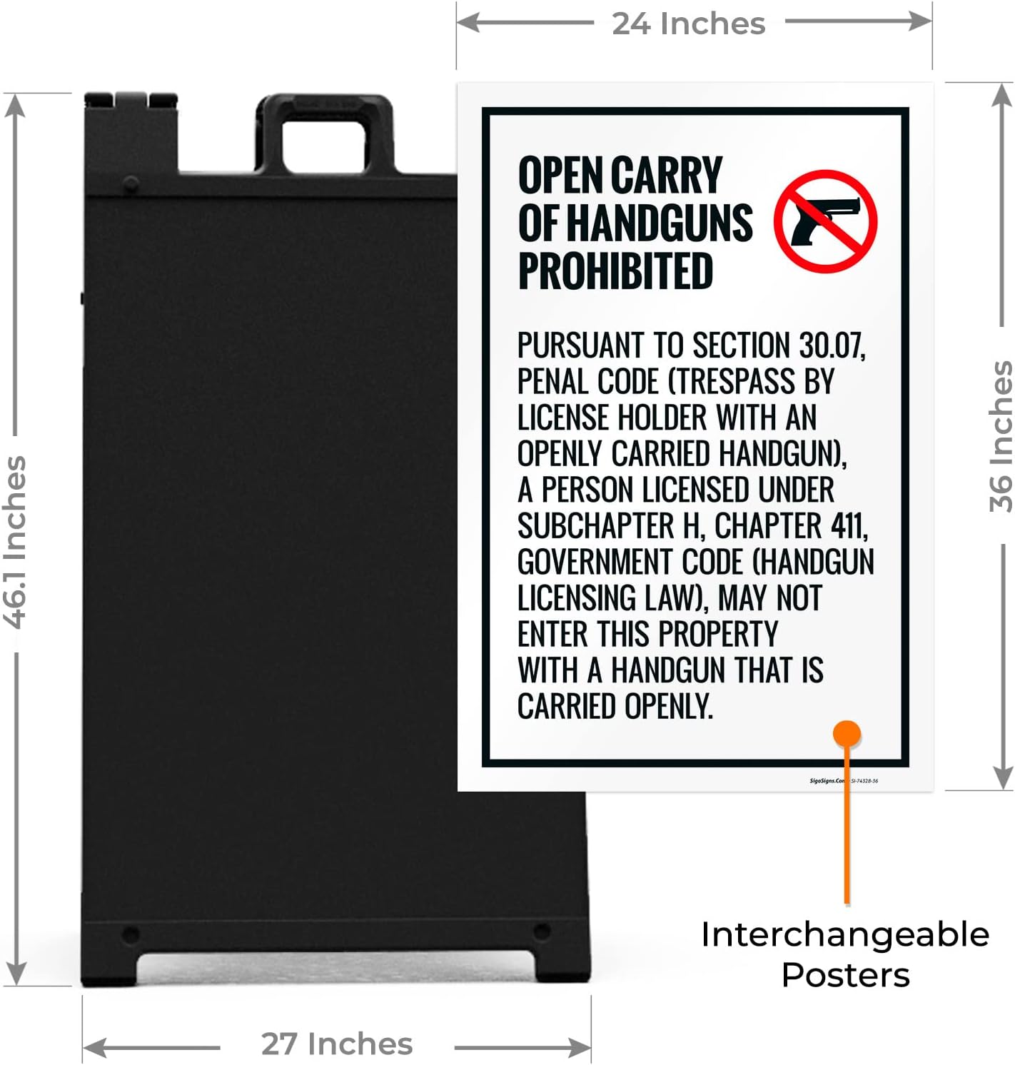 Open Carry Of Handguns Prohibited Texas Penal Code Section 3007 ...