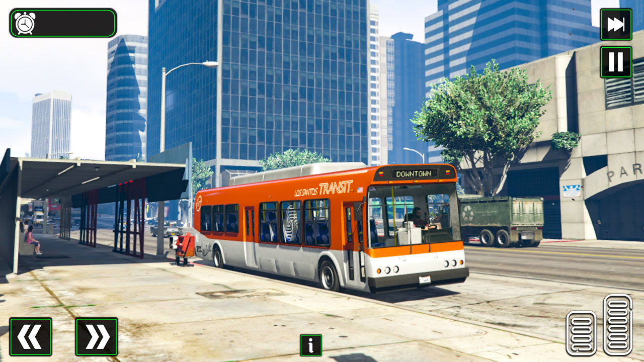 Real Open World City Bus Simulator Game: Ultimate Grand Track Auto ...