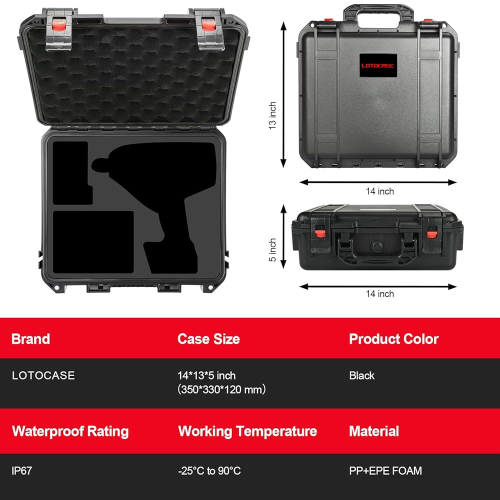 Case For Milwaukee M18 Impact And Torque Wrench - Libya
