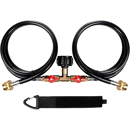 Amazon.com : DOZYANT Propane Splitter, Propane Tank Y Splitter Adapter ...