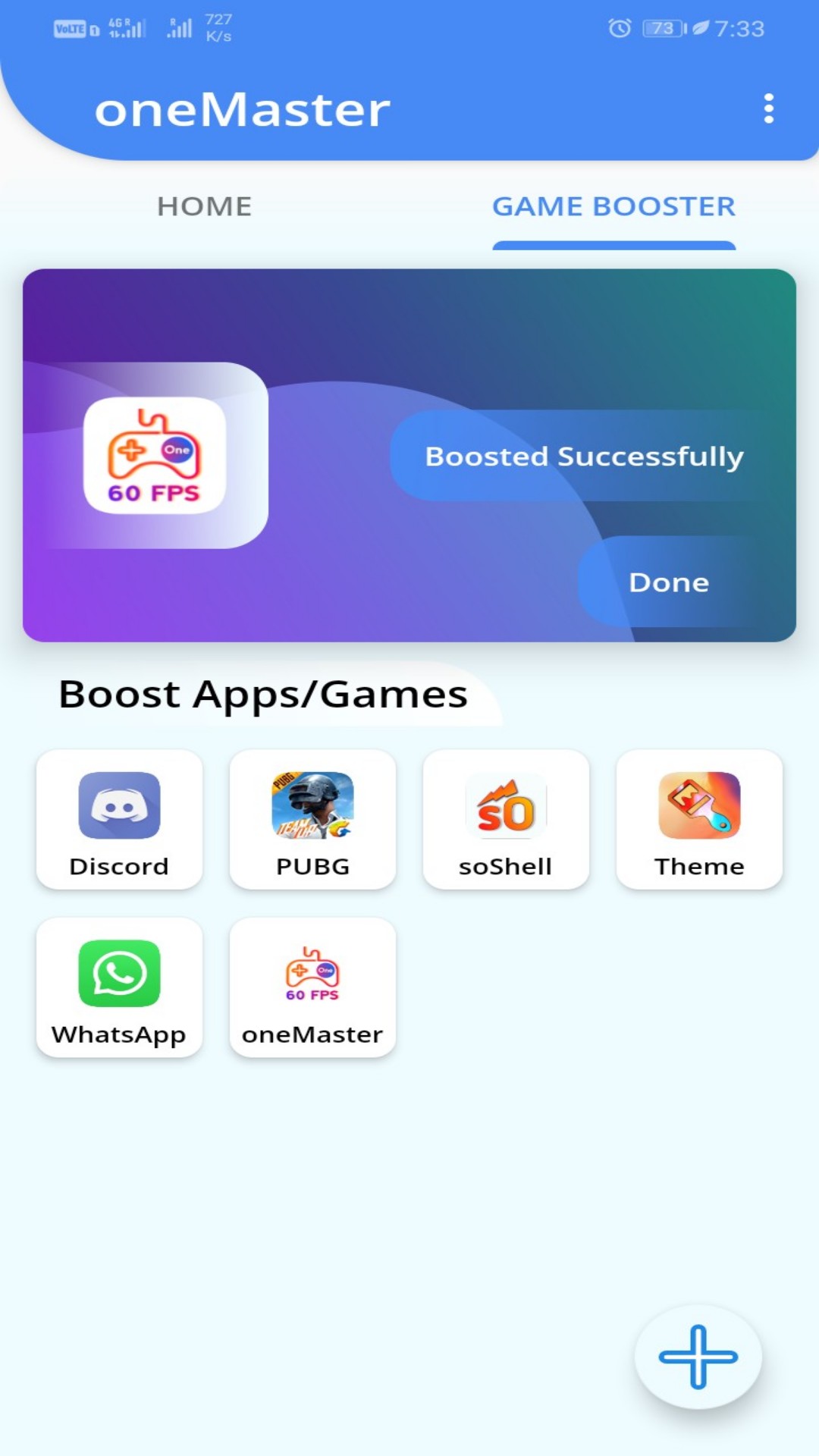 Game Booster,Phone Booster, Ram Cleaner - OneMaster - App on Amazon Appstore