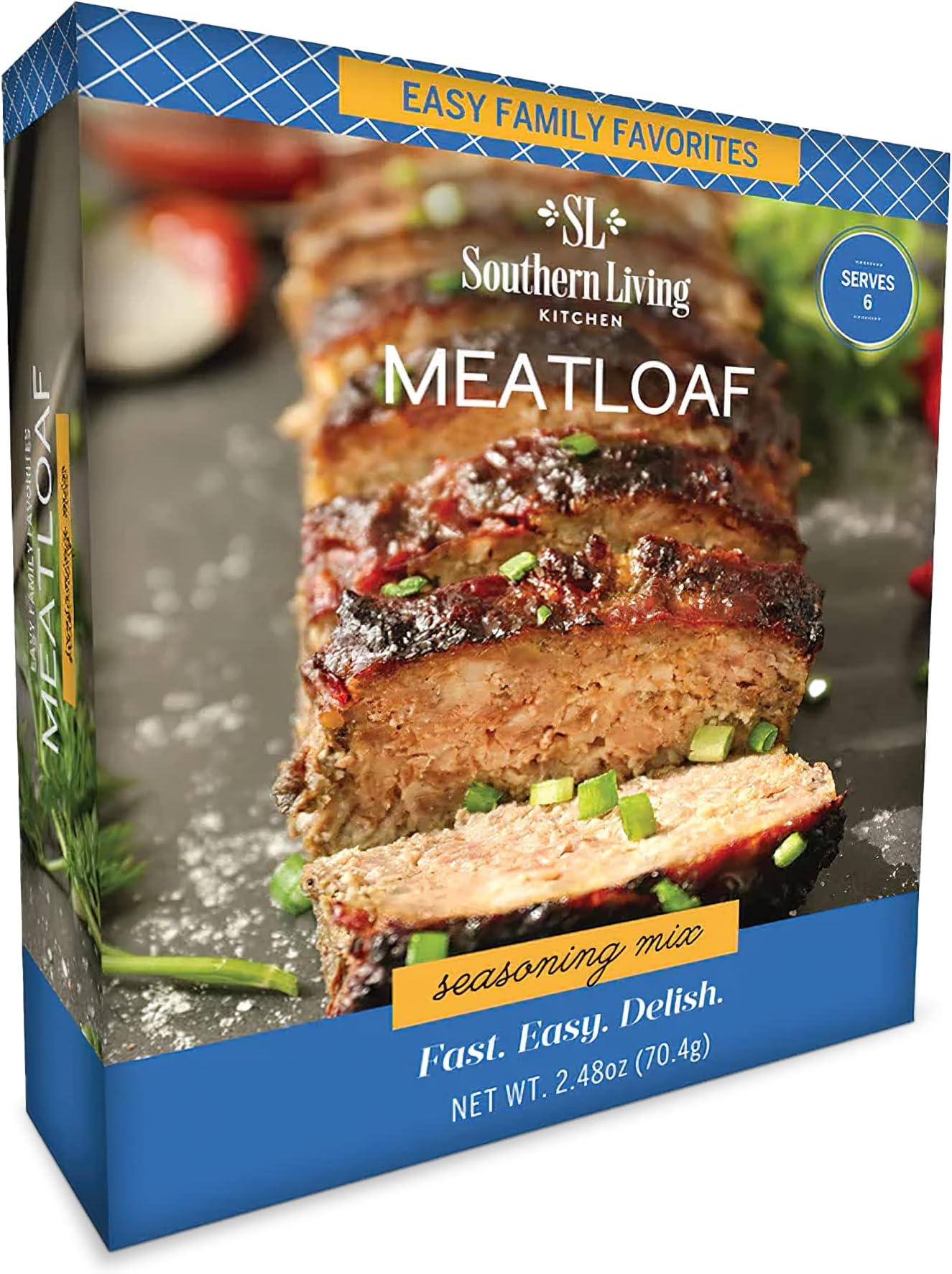 Amazon.com : Southern Living Meatloaf Seasoning Mix, Meatloaf Seasoning ...
