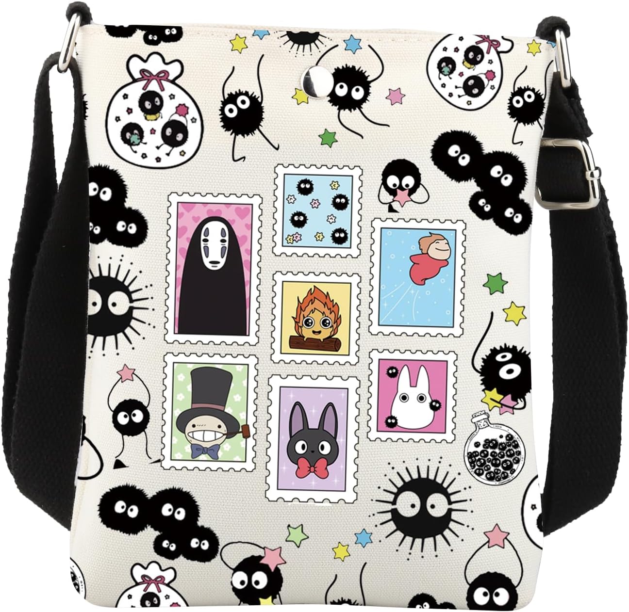 BNQL Anime Crossbody Bag Anime Lover Gifts For Anime Fans Japanese ...