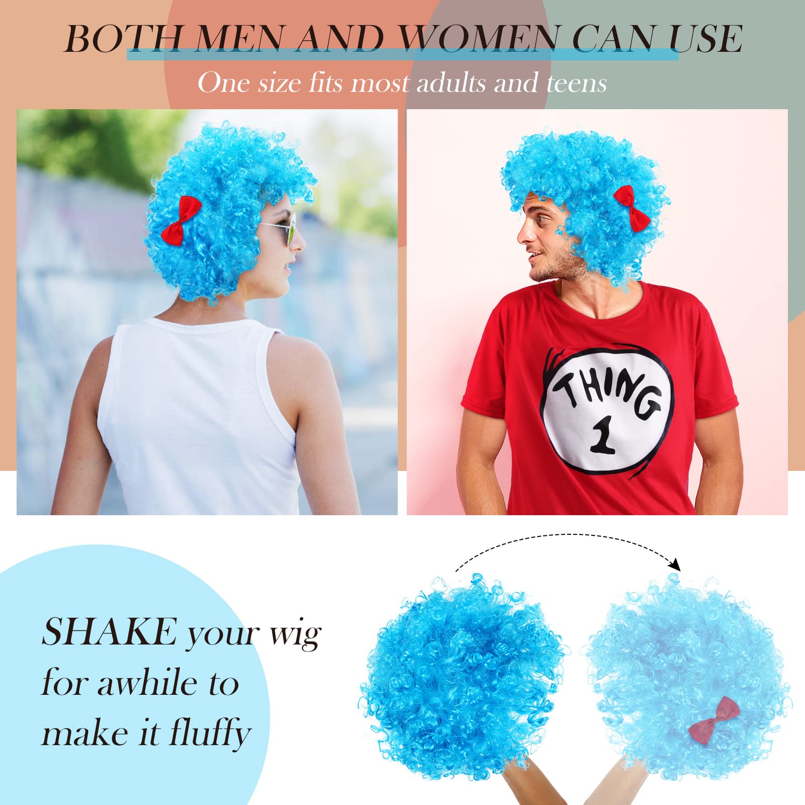 How Can I Make A Thing 1 Wig