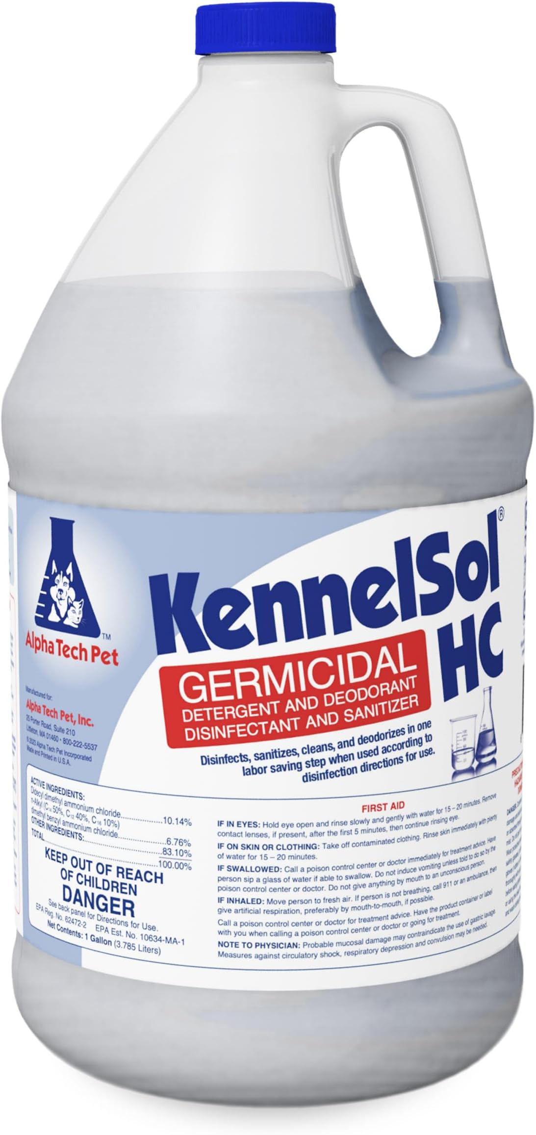 Amazon.com: KennelSol HC 1-Step High Concentrated Kennel Cleaner ...