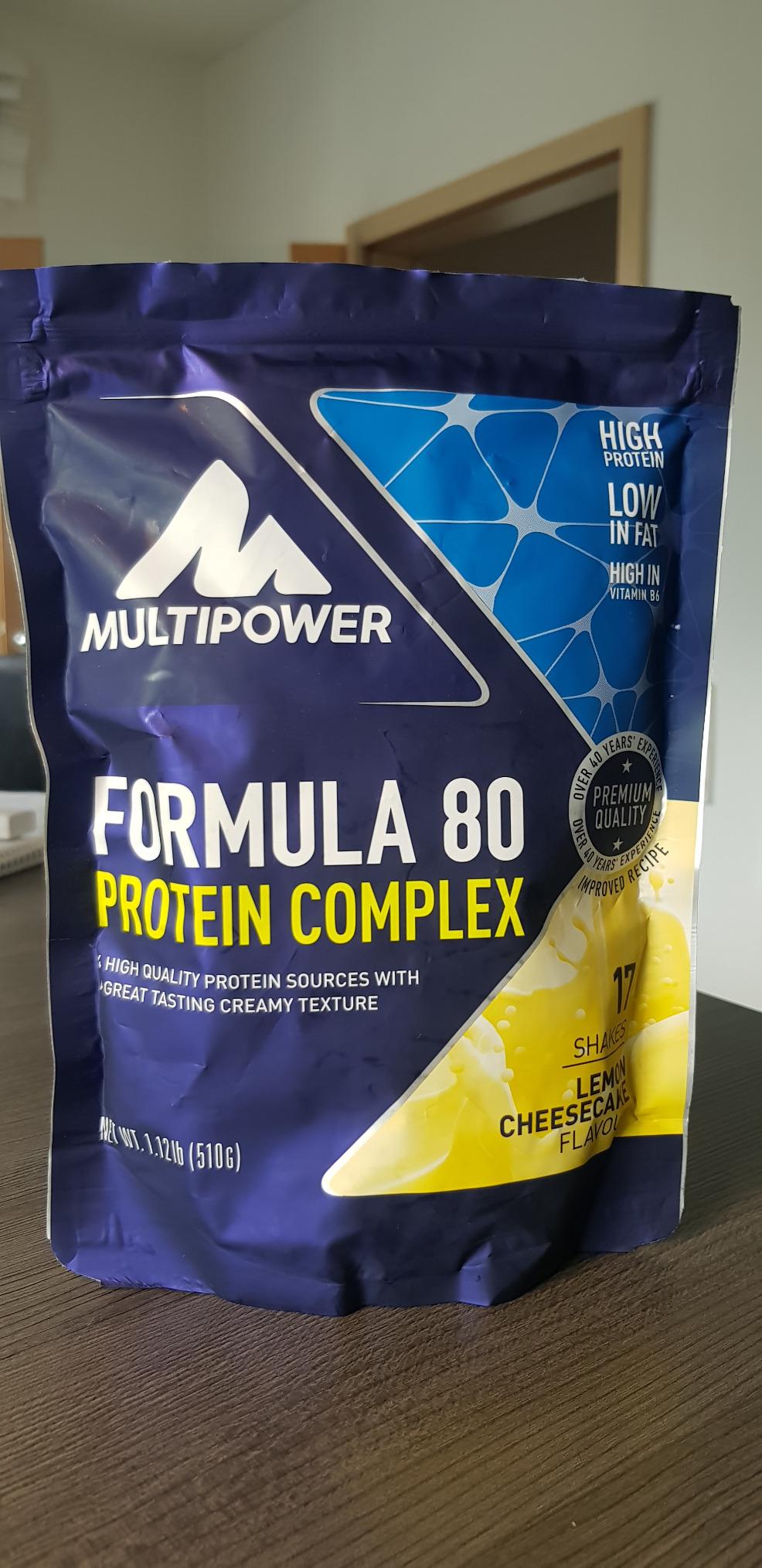 Multipower Formula 80 Protein Complex – Mehrkomponenten Protein Pulver ...