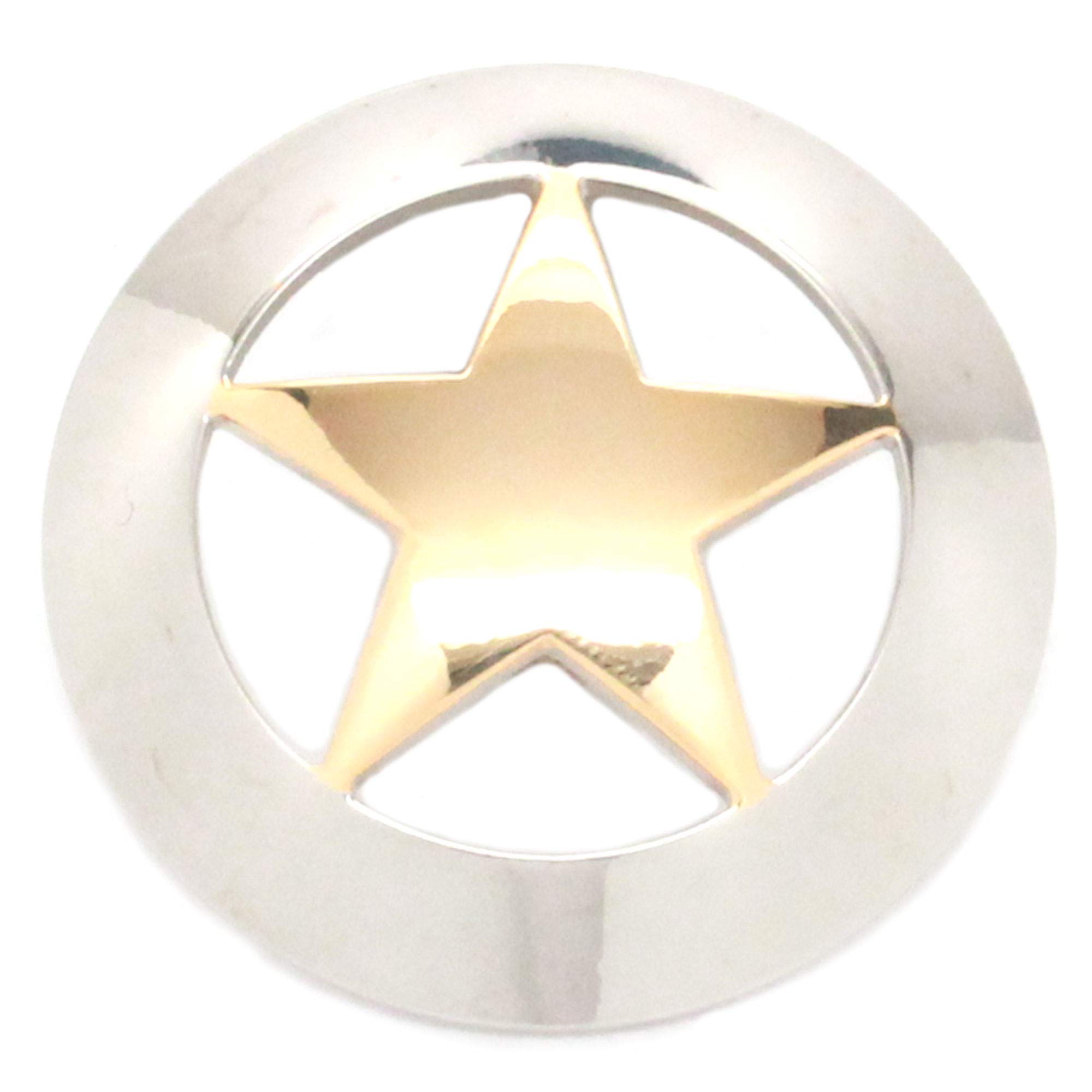 Amazon.com: Western Gold Star Smooth Concho Screw Back 1-1/2" 7534-01