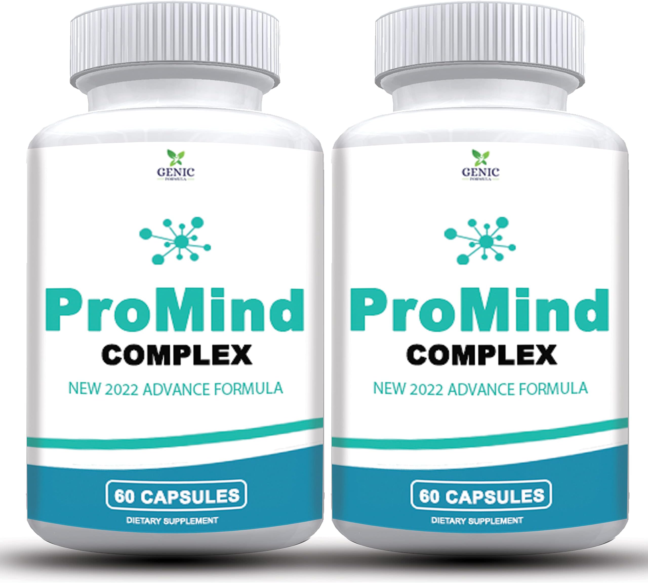 Amazon.com: GENIC FORMULA ProMind Complex - 120 Pills (2 Bottles ...