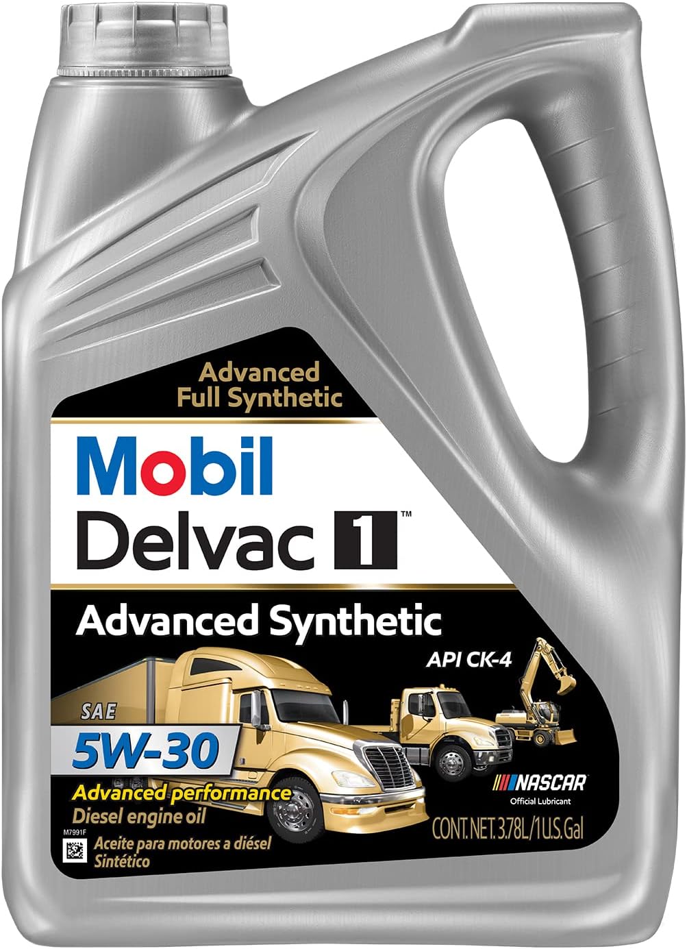 Amazon.com: Mobil Delvac 1 Advanced Full Synthetic Diesel Engine Oil 5W ...
