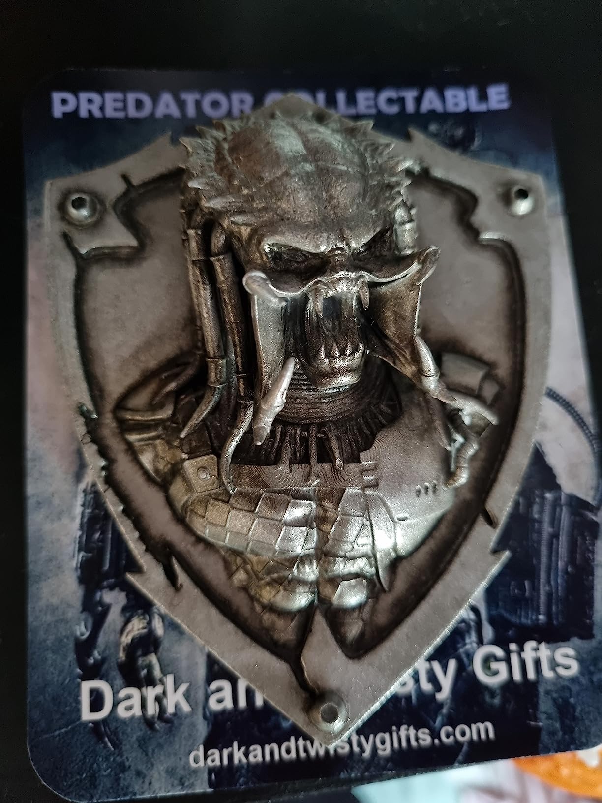 Predator Shield Steel Fridge Magnet Supplied on Display Card : Amazon ...