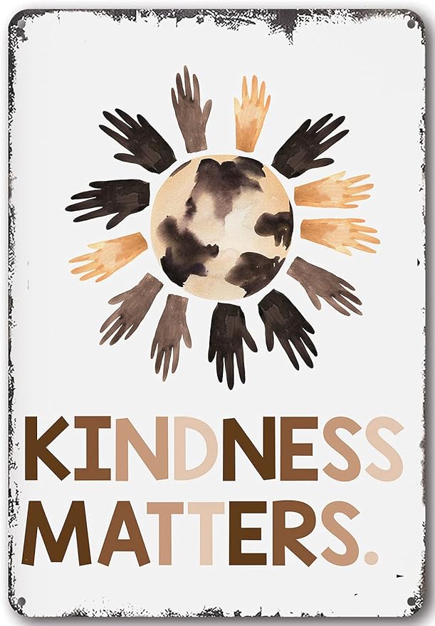 Amazon.com: Kindness Matters - Inclusion Poster Equality Diversity ...