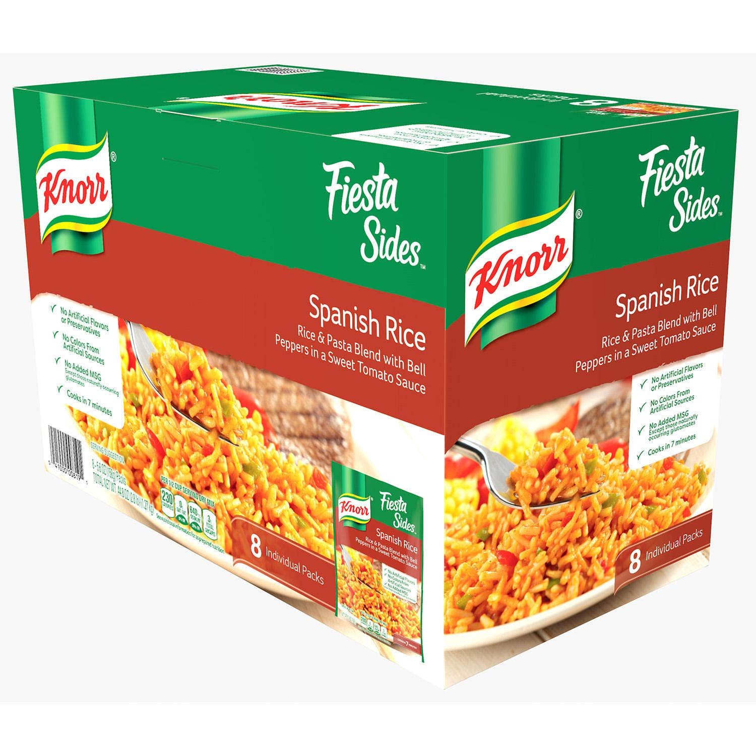 Amazon.com : Knorr Spanish Rice (8 X 5.6 Oz)Total Net Wt (44.8 Oz ...
