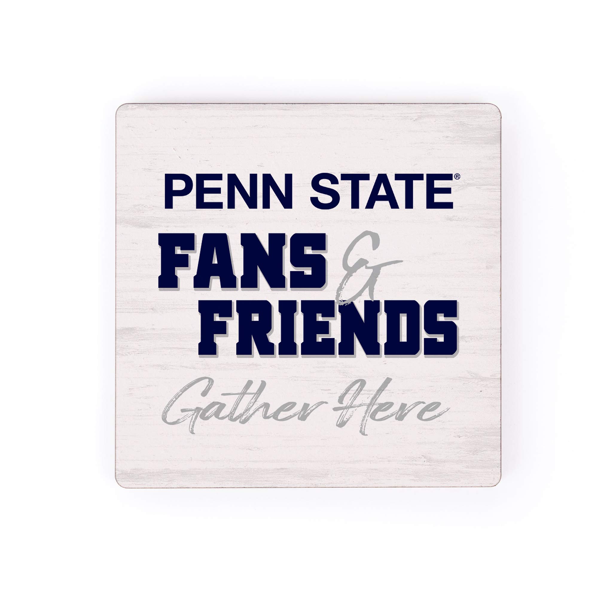 Amazon.com: Penn State University Fans Friends Gather 2.75 x 2.75 Wood ...
