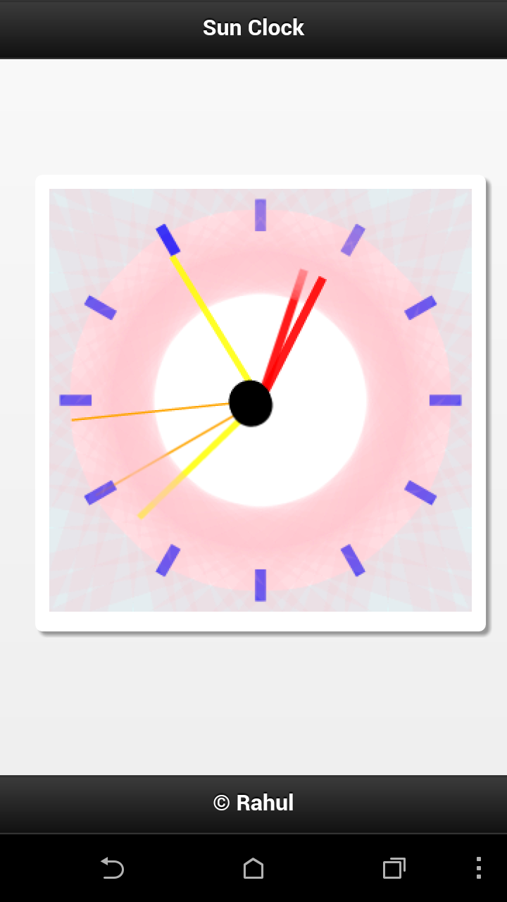 Sun Clock - App on Amazon Appstore