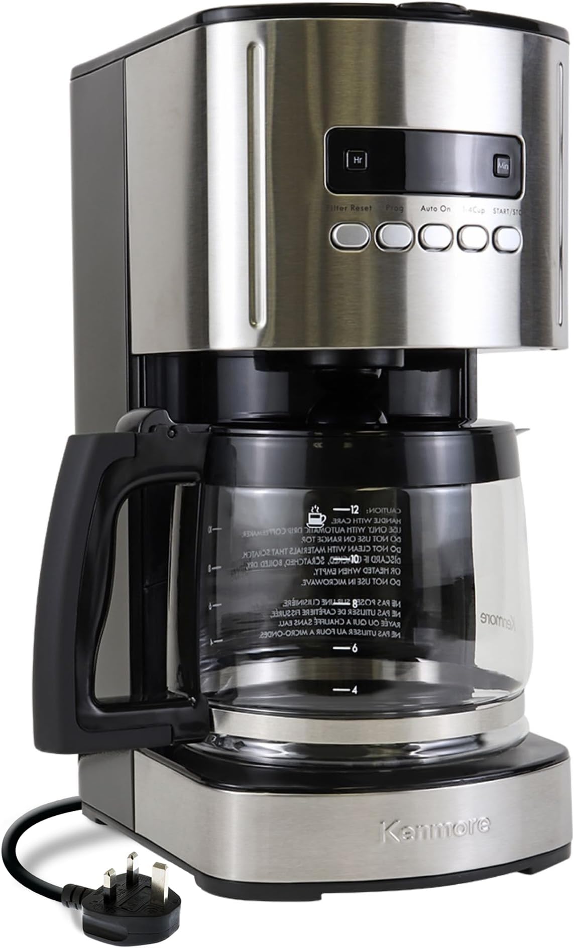 Amazon.com: Hamilton Beach 12 Cup Programmable Front-Fill Drip Coffee ...