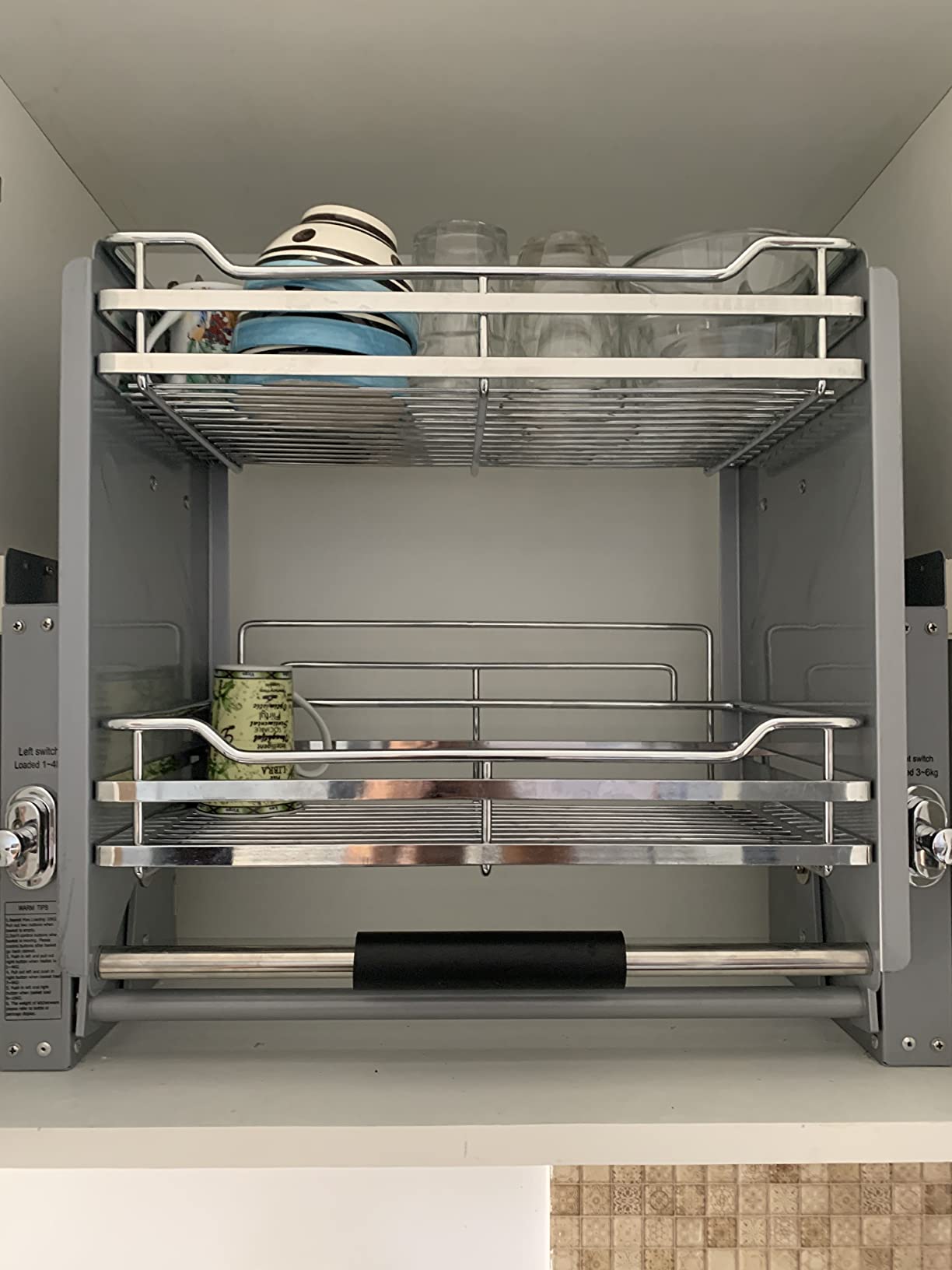 Now & Ever Stainless Steel Modular Kitchen Pull Down Unit (600 mm ...