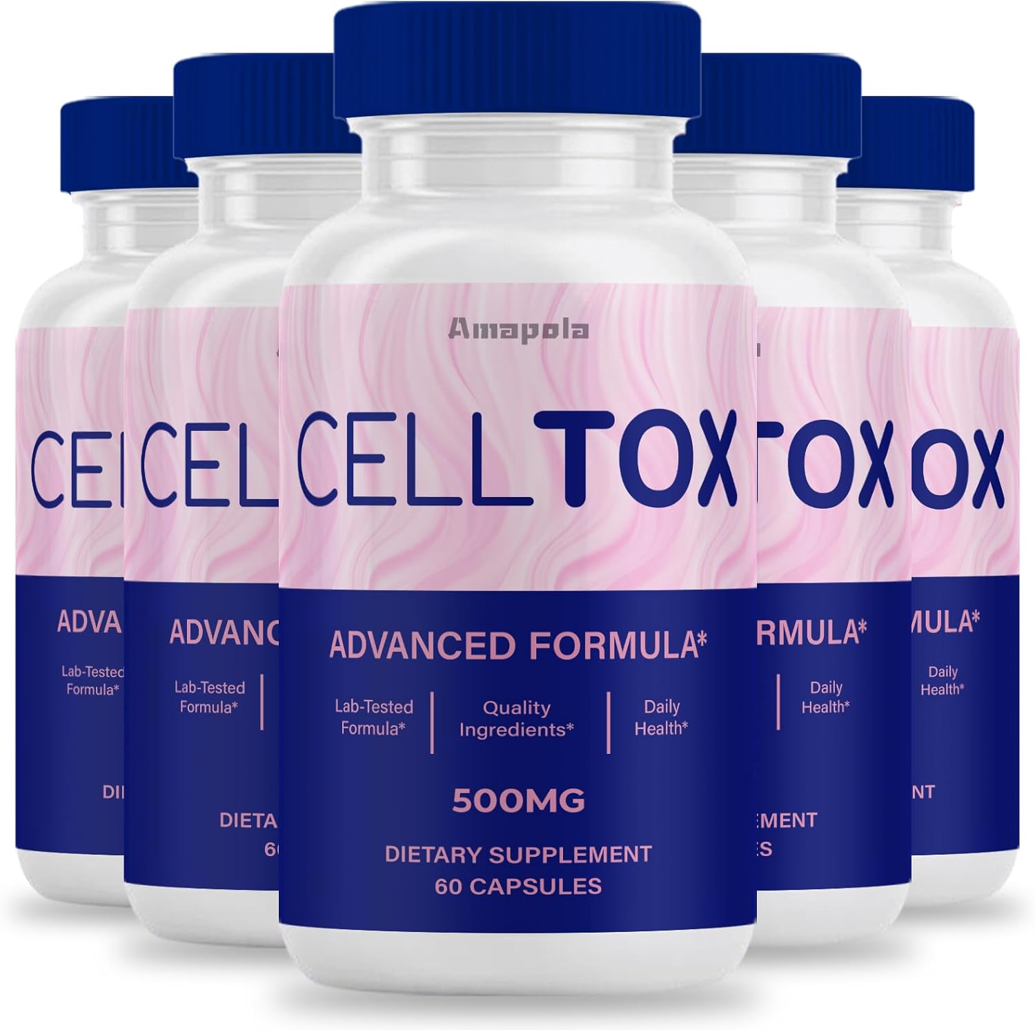 Amazon.com: Amapola CellTox - Cell Tox Pill Formula (5 Pack, 300 ...