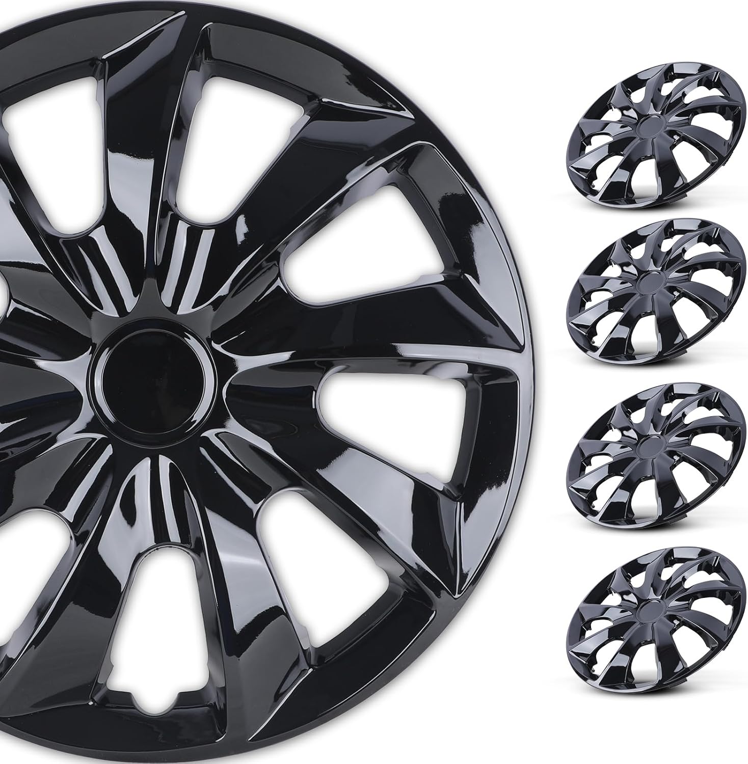Amazon.com: WOLFSTORM 4-Pack 14 Inch Hubcaps,Special Design Fashion ...