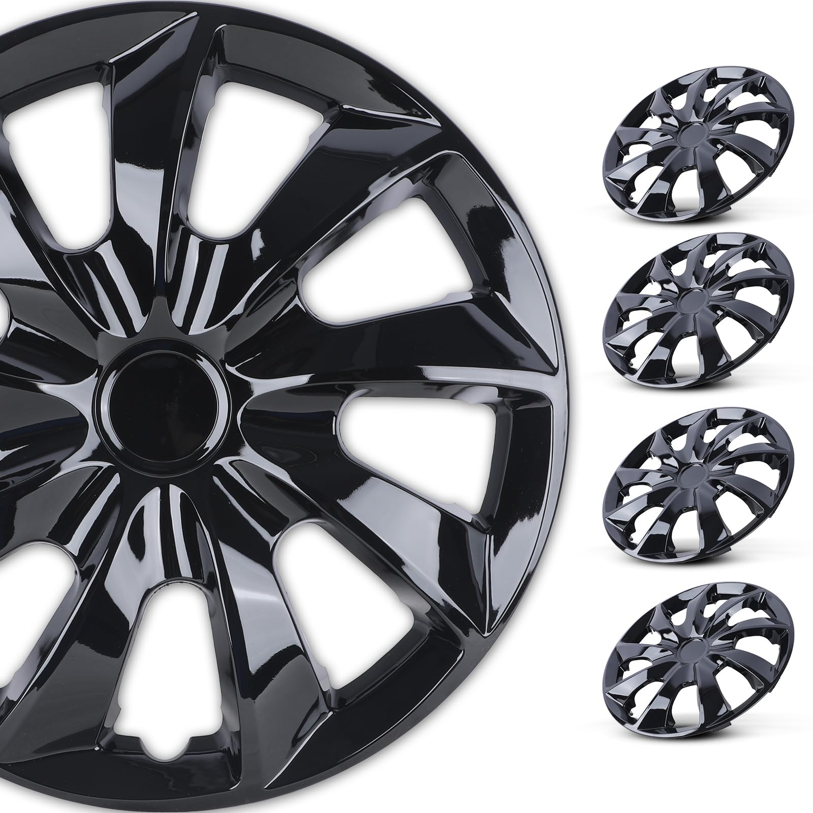 Amazon.com: WOLFSTORM 4-Pack 14 Inch Hubcaps,Special Design Fashion ...