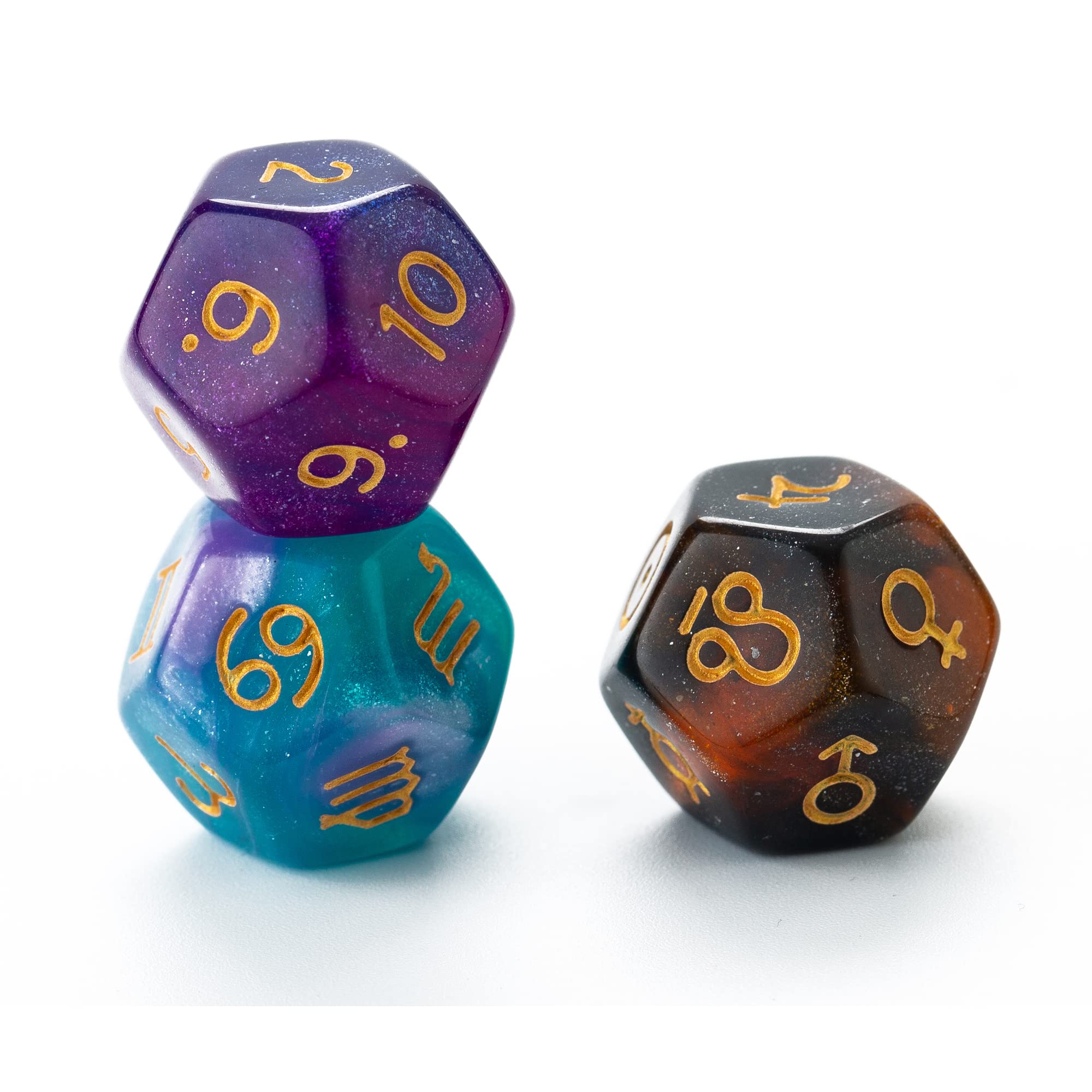 Amazon.com: SmartDealsPro 3pcs Astrology Astrological Divination Zodiac ...