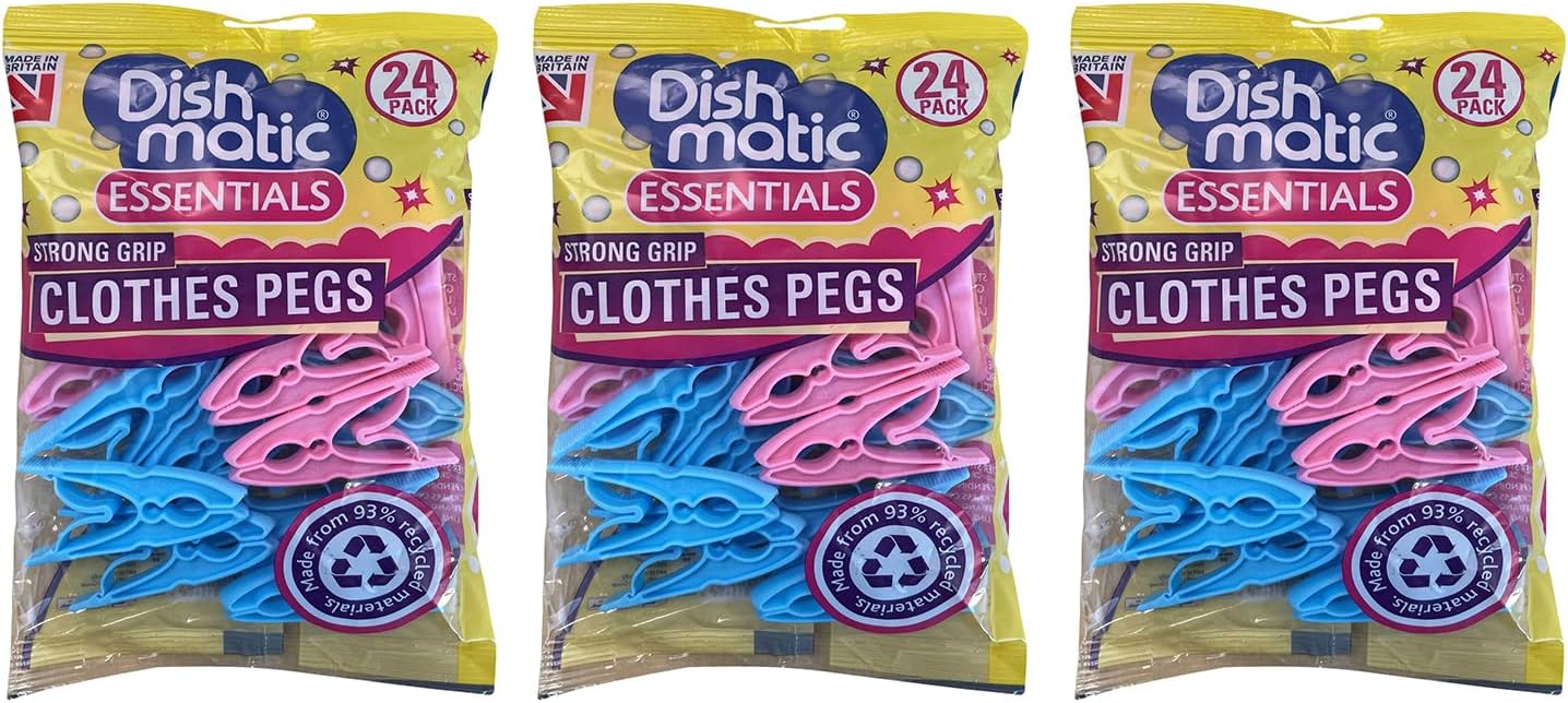 Miracle Works® StormForce™ Clothes Pegs (24 Pack) - Extra Strong ...