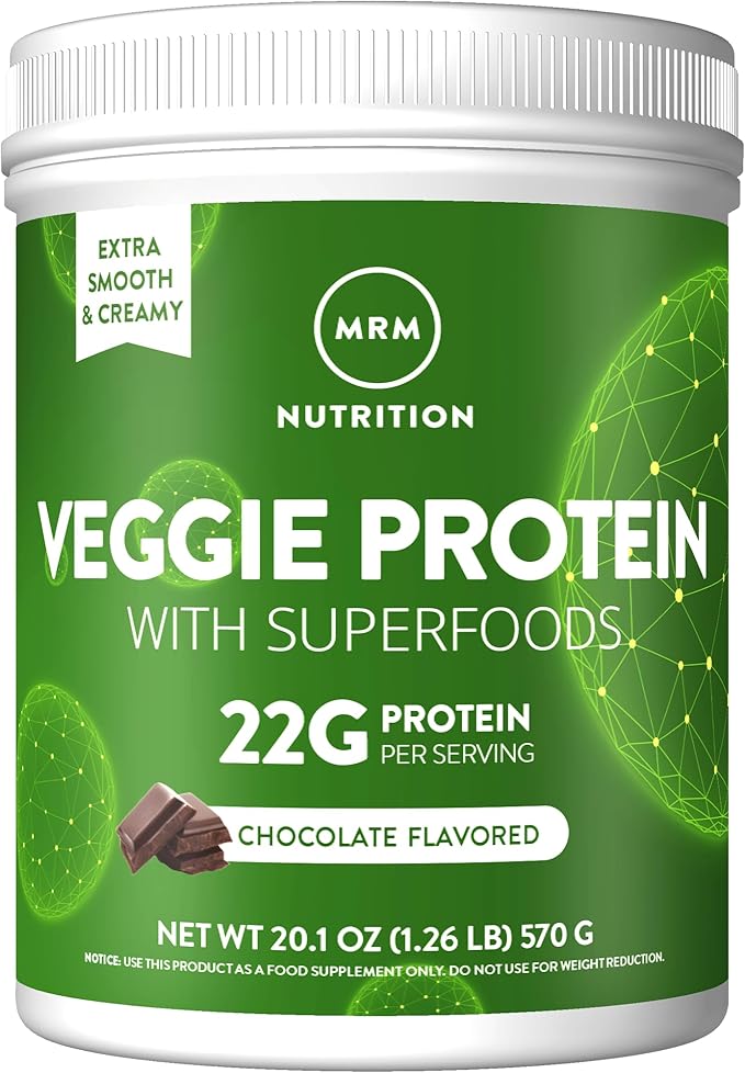 Amazon.com: MRM Nutrition Veggie Protein with Superfoods | Chocolate ...