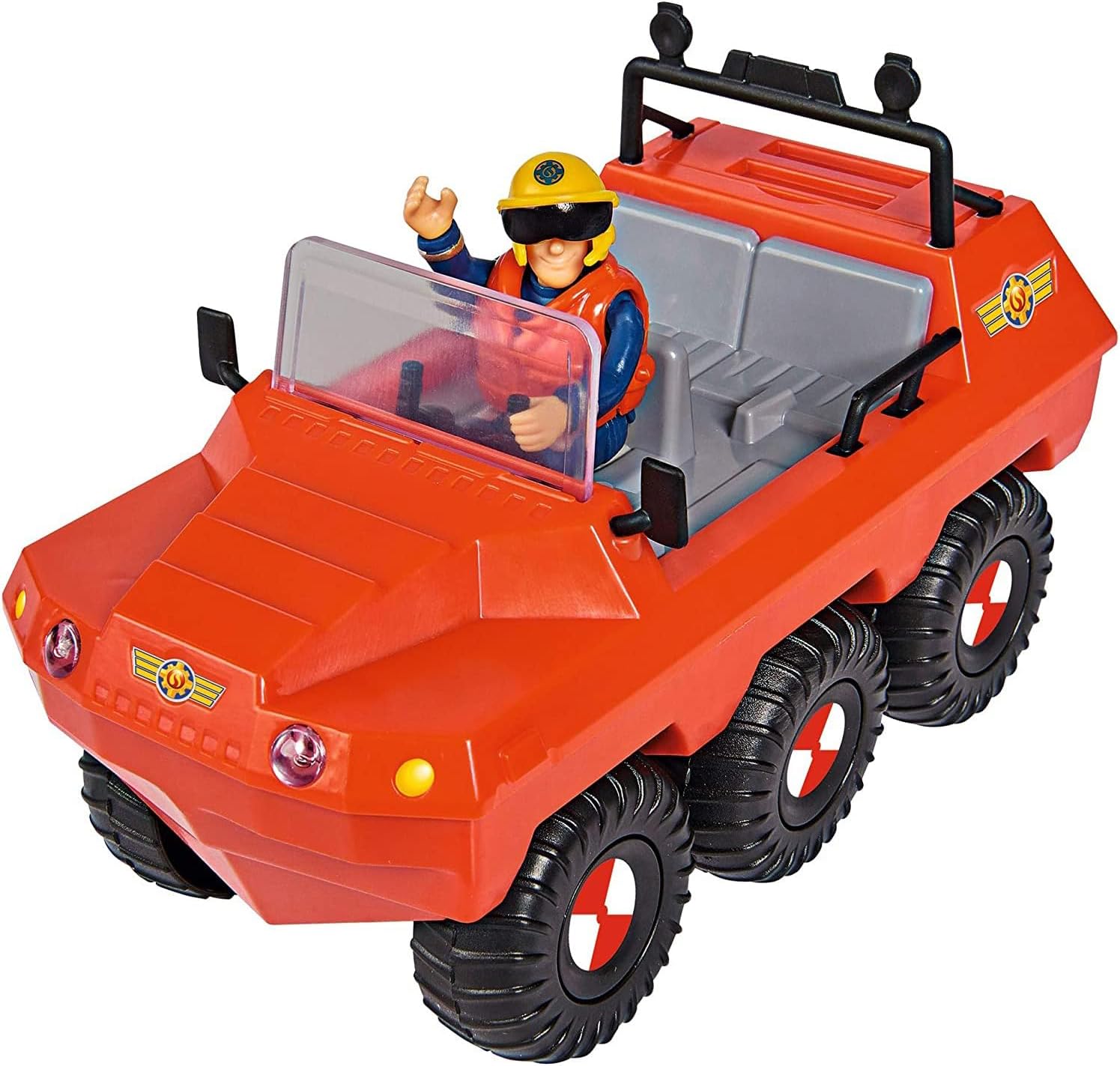 Amazon.com: Simba 109251051038 Fireman Vehicle Hydrus with Character ...