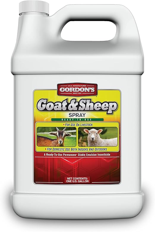 Amazon.com: GORDON'S Goat & Sheep Spray, 1 Gallon, 7631072 : Patio ...