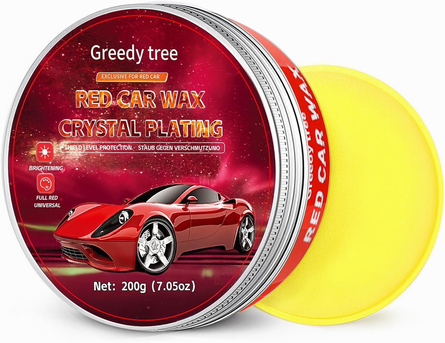 Amazon.com: Car Paste Wax High Gloss Shine, Long Lasting Paint ...