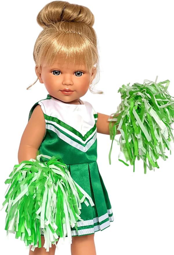 Amazon.com: 18 Inch Doll Cheerleader Outfit Fits 18 Inch Kennedy and ...