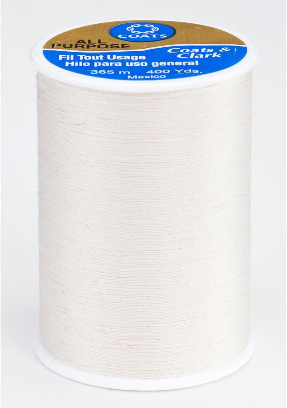 Amazon.com: Coats & Clark Dual Duty All-Purpose Natural Thread / 400 ...