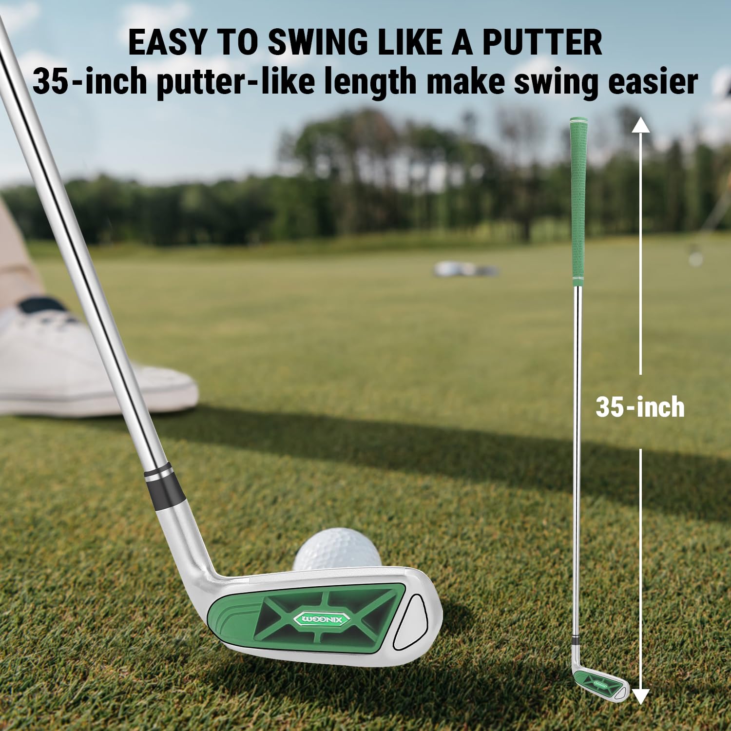 Golf Chipper Club for Men & Women Right Handed,35/45/55/60 Degree ...