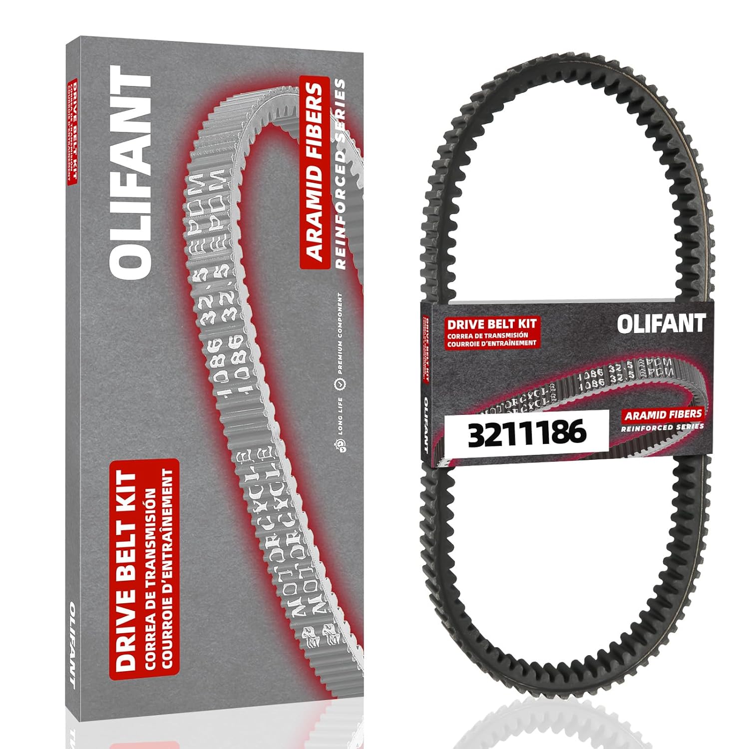 Amazon.com: Drive Belt 3211186 for Polaris Ranger 1000 XP/Ranger 1000 ...