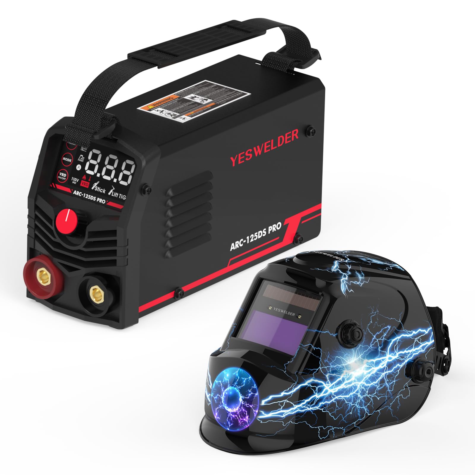 Amazon.com: YESWELDER Stick Welder 125Amp Large LED Display Digital ...