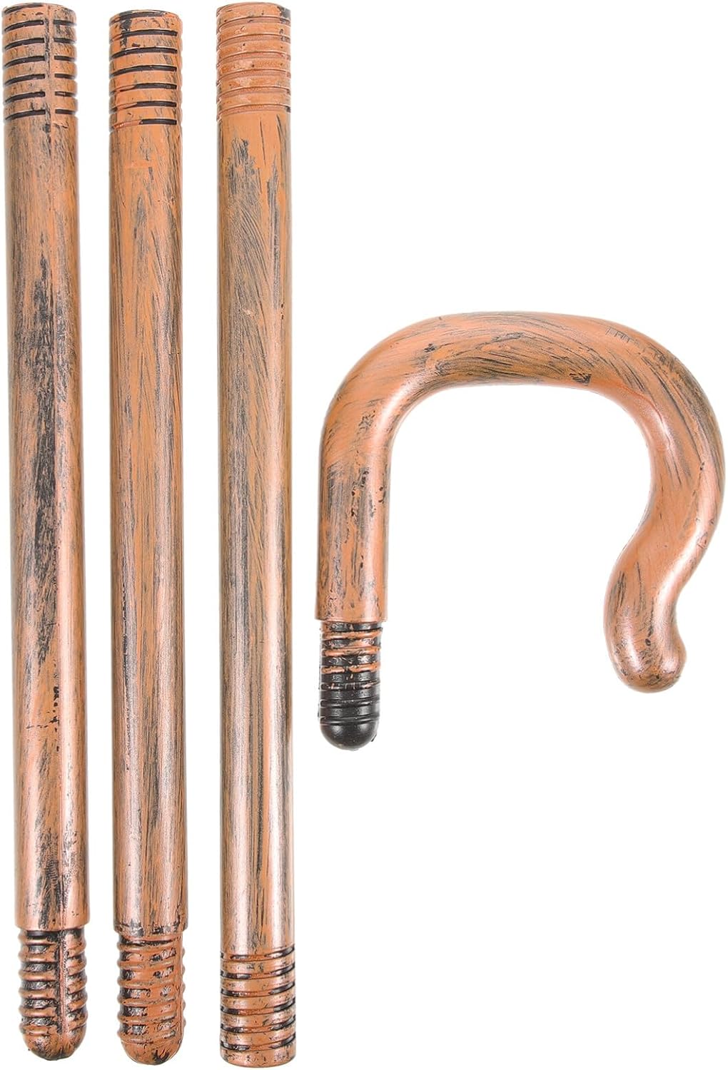 Amazon.com: Lurrose Halloween Decorations Shepherds Costume Crook Staff ...