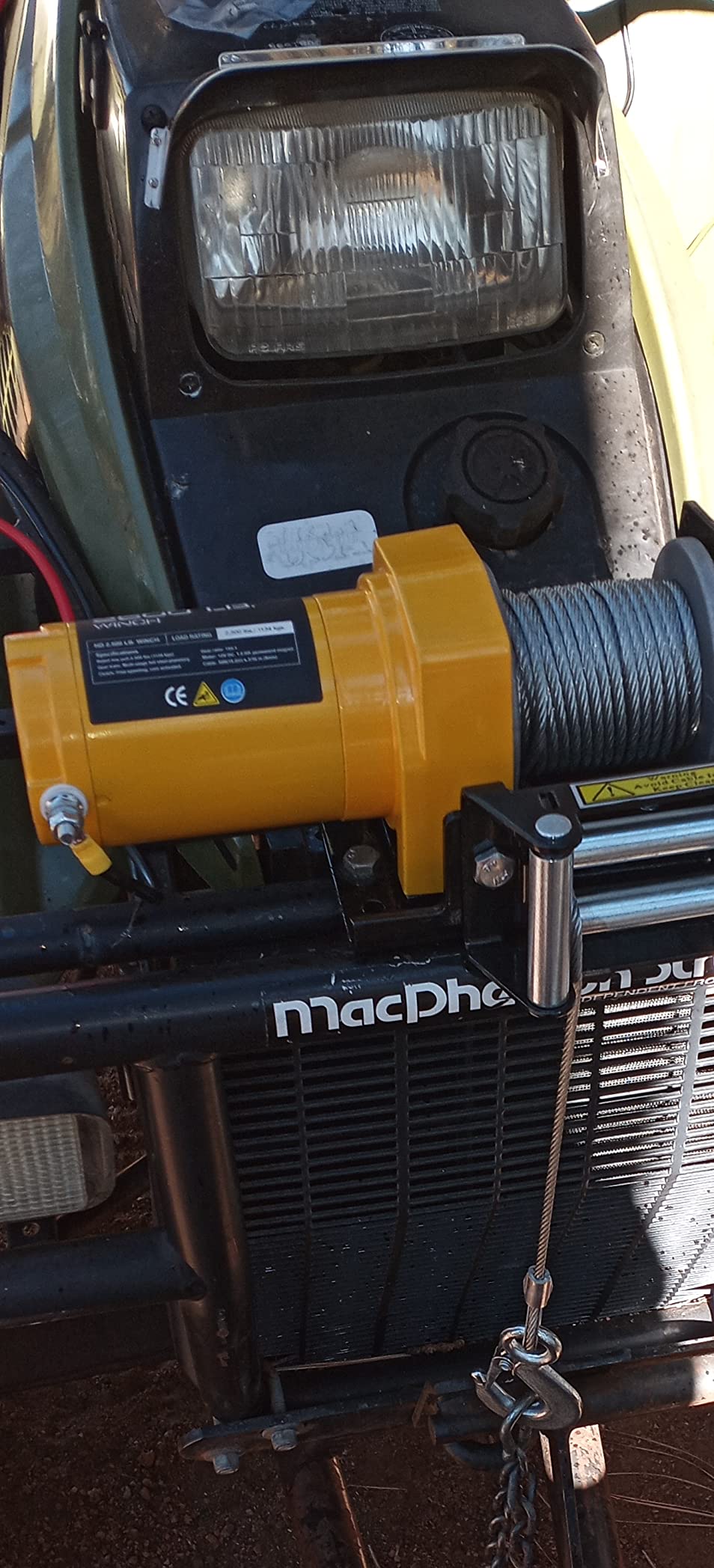 $14/mo - Finance Rock-Hulk Electric 12V 3500lb Single Line Waterproof ...