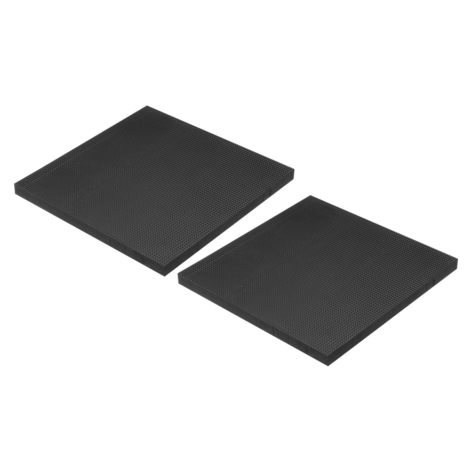 PATIKIL Rubber Anti-Vibration Pads, 2 Pcs Square Vibration Isolation ...