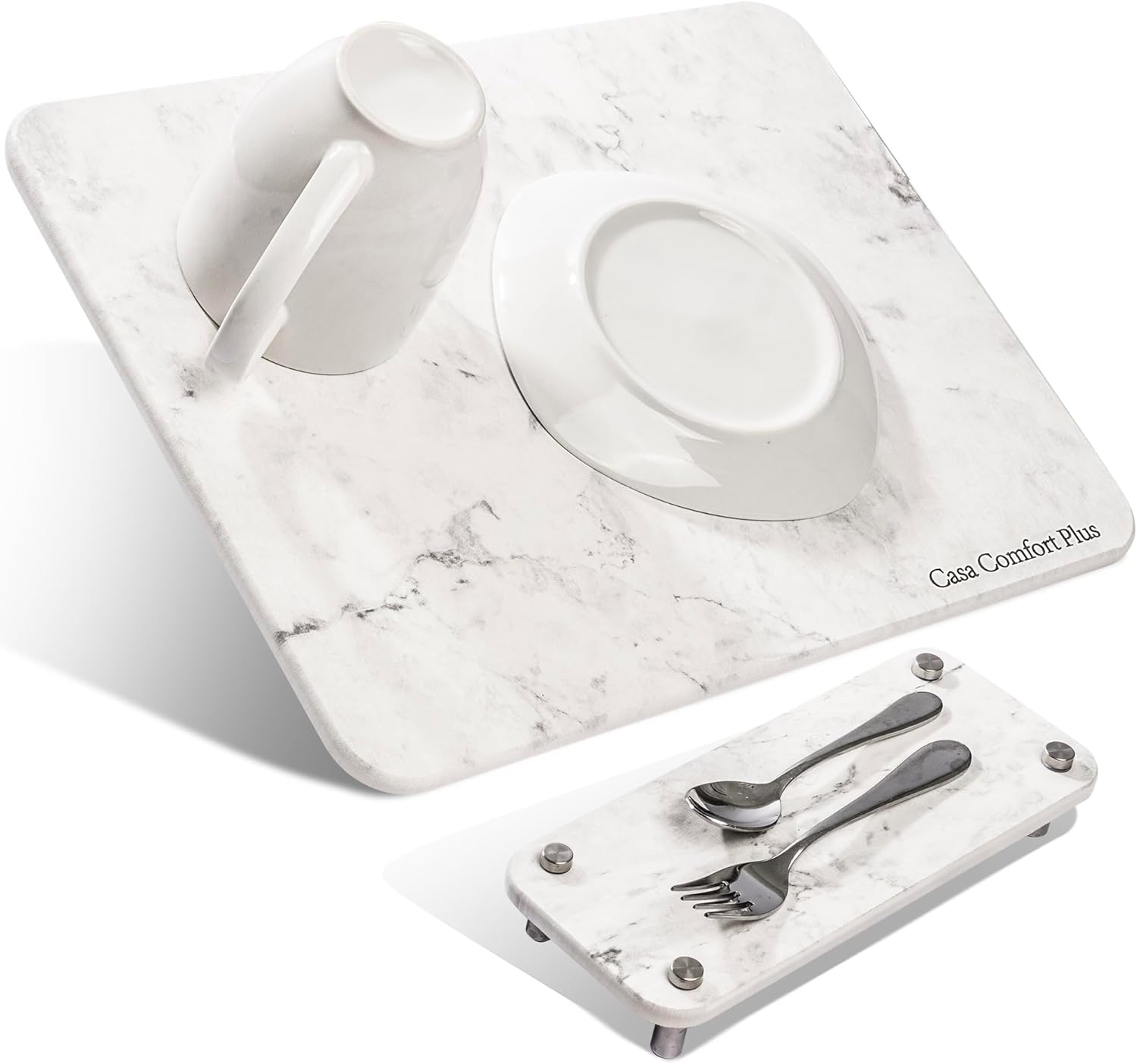 Amazon.com: Stone Dish Drying Mat, 2 Piece Set, Water-Absorbent. Stone ...