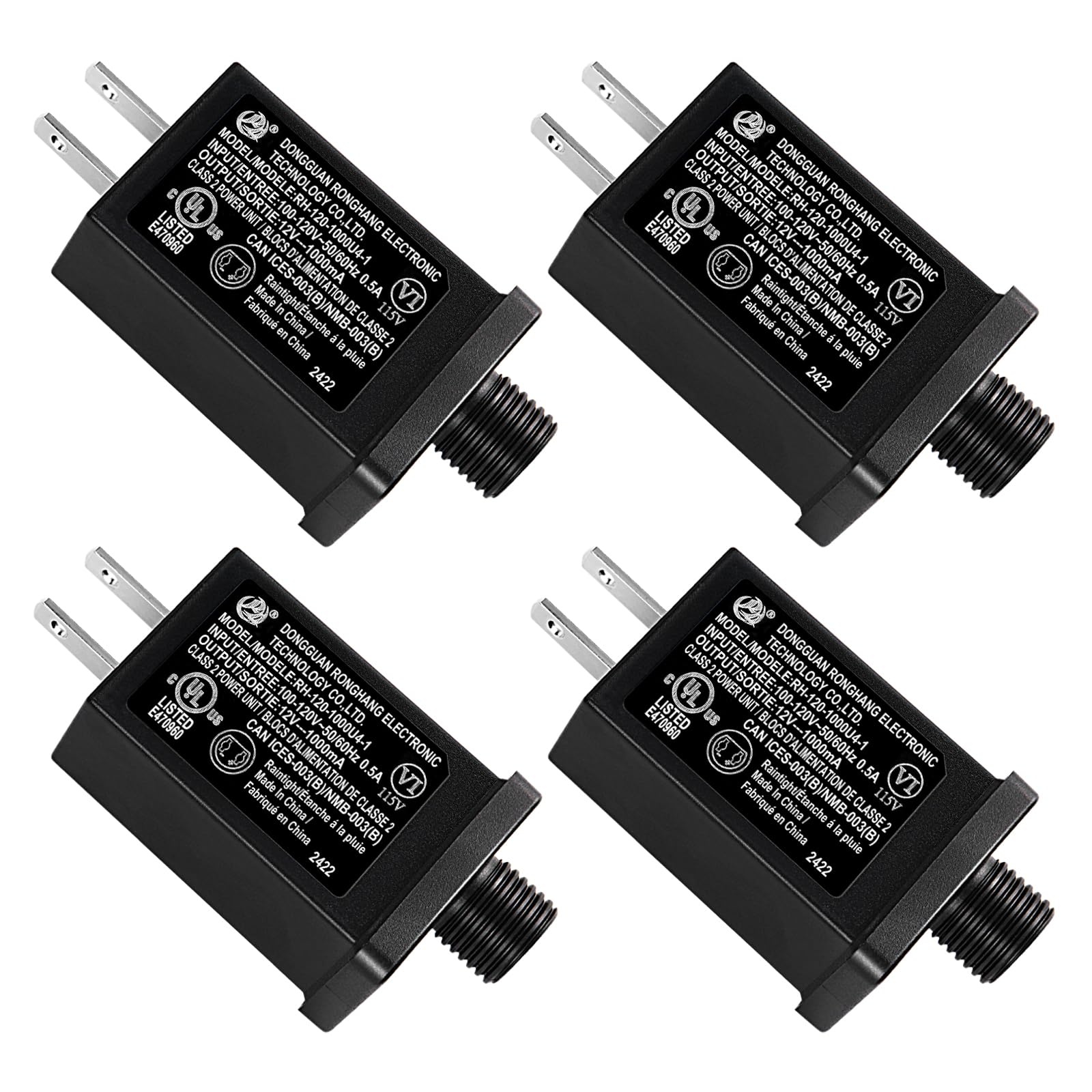 Snapklik.com : 4PCS Replacement Yard Inflatable Adapter 12V Class 2 ...