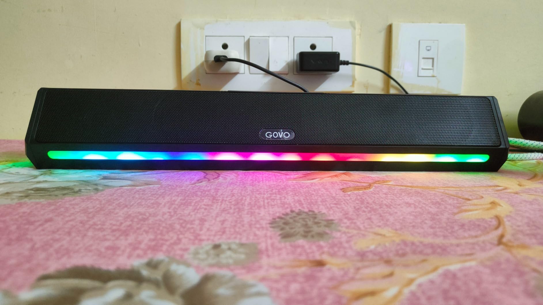 GOVO Gosurround 220 16W Bluetooth Sound Bar, 2000 Mah Battery, 2.0 ...