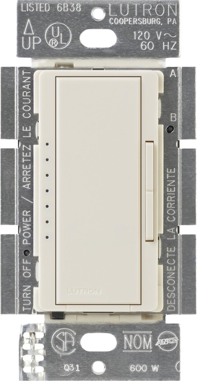 Lutron Maestro Electronic Low Voltage Digital Fade Dimmer Switch, Multi ...